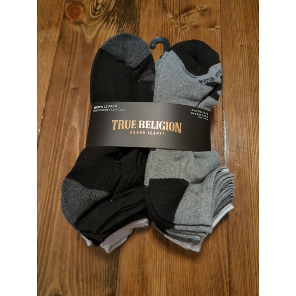 True Religion | Underwear & Socks | True Religion Mens 2 Pack Half ...